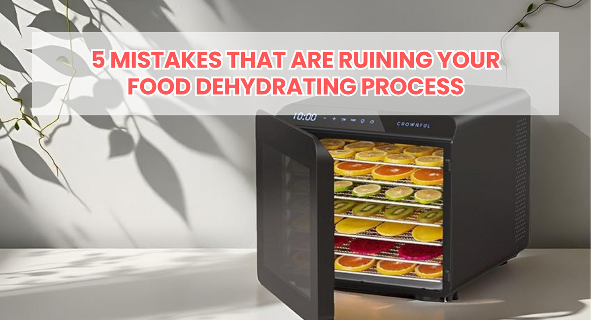5 Mistakes That Are Ruining Your Food Dehydrating Process – Crownful
