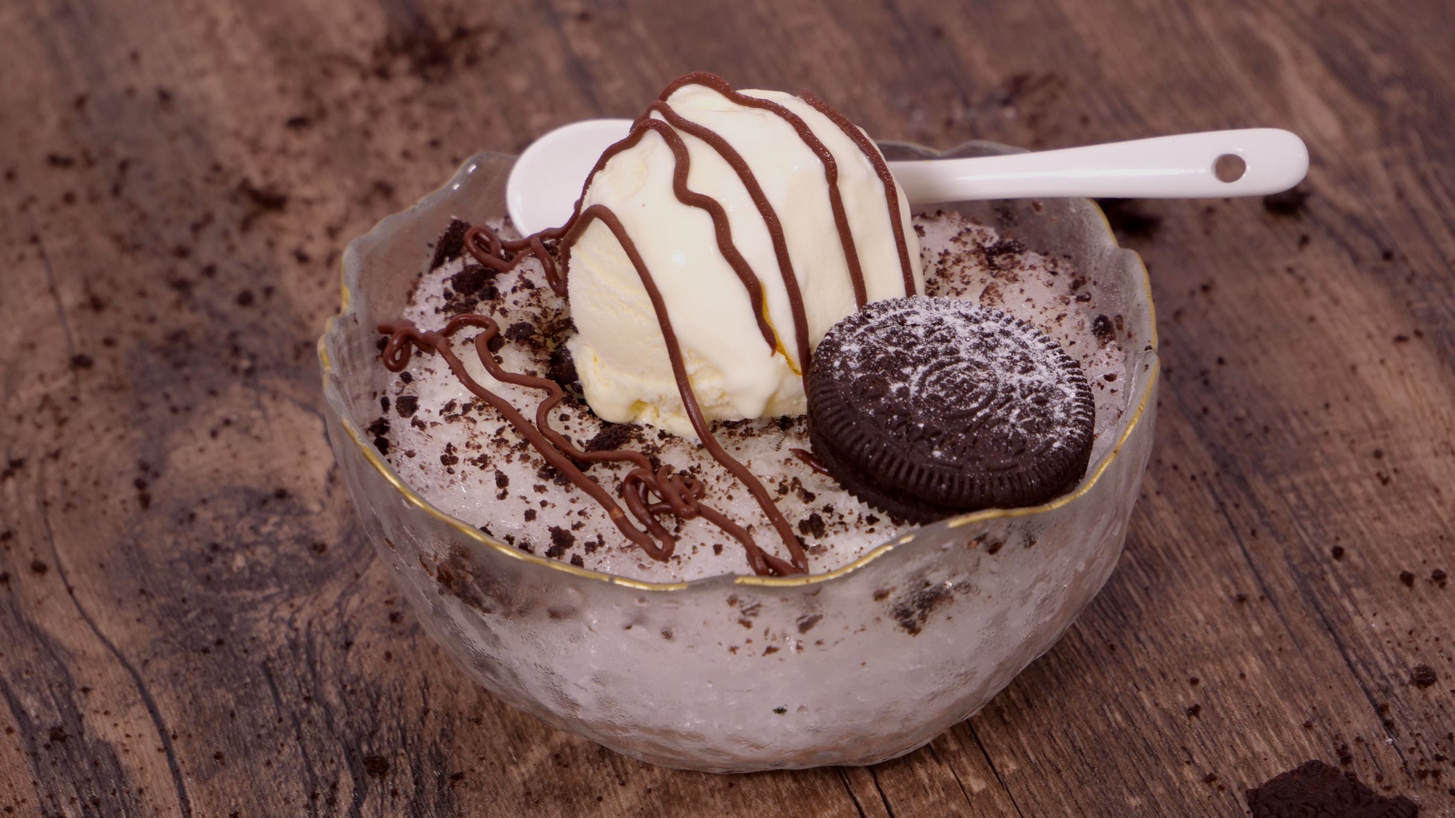 HOW TO MAKE OREO COOKIE SHAVED ICE – Crownful