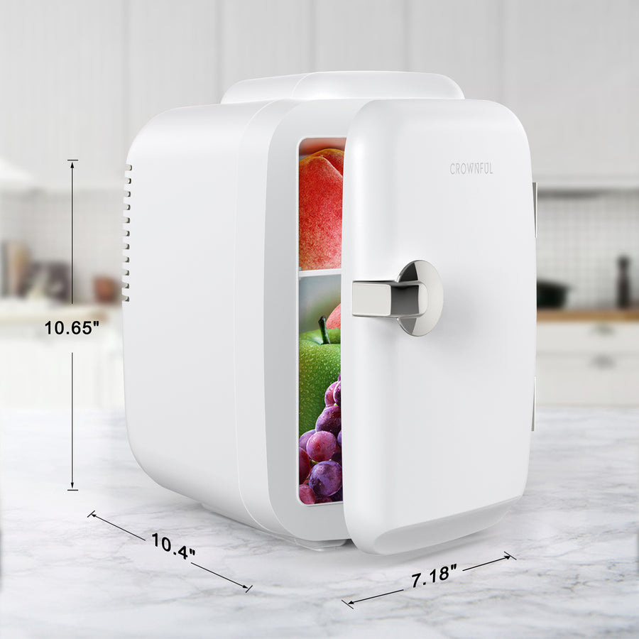 CROWNFUL 4 Liter/6 Can Mini Fridge – Crownful